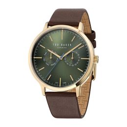 Ted Baker Uhren - Quarz-Chronographenuhr Haarvin - Gr. unisize - in Braun - f&uuml;r Damen