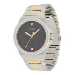 Guess UhrUh 'Vinyl' Herren Gr&ouml;&szlig;e One Size gold / schwarz / silber