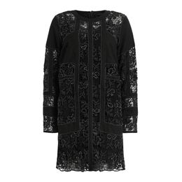 AllSaints Kleid 'NOUSH' Damen Gr&ouml;&szlig;e 34 schwarz / silber Winterkleid