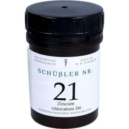 Sch&uuml;ssler NR.21 Zincum chloratum D 6 Tabletten 400 St
