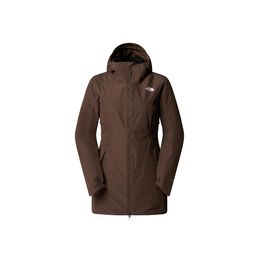 The North Face Outdoorparka 'Hikesteller' Damen Gr&ouml;&szlig;e L braun / wei&szlig;