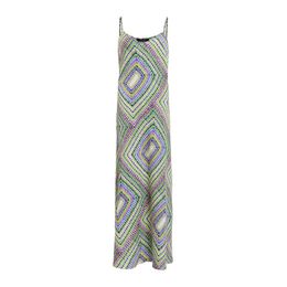 AllSaints Kleid 'BRYONY LUISA' Damen Gr&ouml;&szlig;e 34 navy / kiwi / lila / wei&szlig; Sommerkleid
