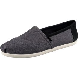 Toms Shoes TOMS Espadrilles 'Alpargata' Herren Gr&ouml;&szlig;e 42 dunkelgrau / schwarz