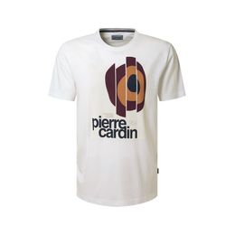 Pierre Cardin T-Shirt Herren Gr&ouml;&szlig;e XL braun / schwarz / eierschale