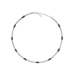 Police Herren-Halskette Radius Stahl/Schwarz | Gr.: onesize