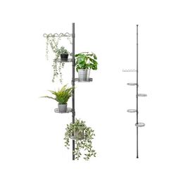 bremermann Teleskop-Blumenregal grau | Gr.: onesize