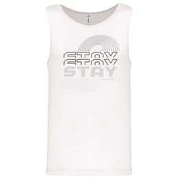 F4NT4STIC Tanktop Sports Stay Focused Tanktop in wei&szlig; | Gr.: M