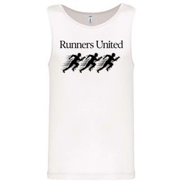 F4NT4STIC Tanktop Sports Runners United Tanktop in wei&szlig; | Gr.: S
