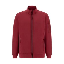 Boggi Milano Zip-Up Hoodie 'B Tech' male Red size XS