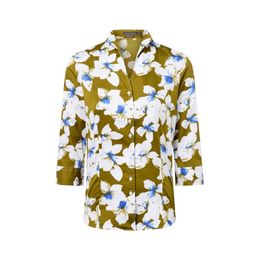 Franco Callegari Bluse in khaki mehrfarbig - 0067 | Gr.: 36