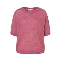 More & More More & More oversized, leichter Strick in berry rose | Gr.: 42