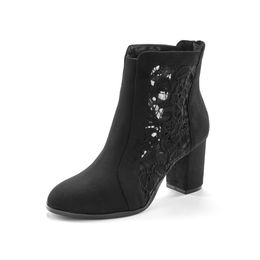 Lascana High-Heel-Stiefelette in schwarz | Gr.: 40