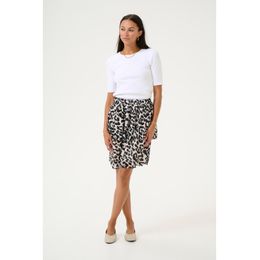 Kaffe Rock KAsepia Regular fit in Black/White Leopard | Gr.: 42