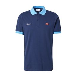 Ellesse Poloshirt 'Lessepsia' Herren Größe M himmelblau / dunkelblau / orange / weiß