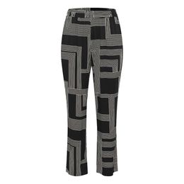 Kaffe Curve Pleat-Front Pants 'Donna' female Black size 52