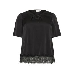 Kaffe CURVE Bluse 'Hilla Lace' Damen Größe 4XL schwarz
