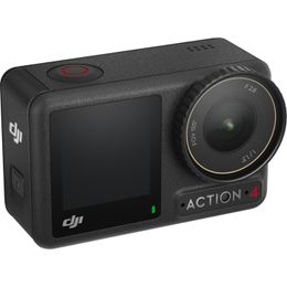 DJI Osmo Action 4 Standard Combo (120p, Bluetooth, WLAN), Action Cam, Schwarz
