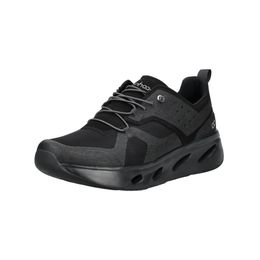 TENHAAG Herren Sneaker "Tenhaag Sneaker Mesh", Gr. 43schwarz, schwarz, Textil, Schuhe