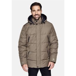 NEW CANADIAN Herren Outdoorjacke "DRYIQ"stein, Gr. 31, unifarben, 100% Polyester, Jacken, mit reflektierenden Elementen