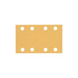 Bosch EXPERT C470 Schleifpapier mit 8 L&ouml;cher f&uuml;r Schwingschleifer 80 x 133mm G 120 10-tlg. f&uuml;r Exzenterschleifer (2608900881)