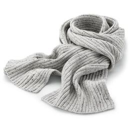 armedangels Unisex-Rippenschal meliert, Hellgrau