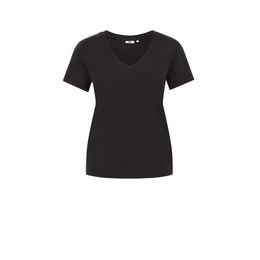 WE Fashion T-Shirt Damen Gr&ouml;&szlig;e M schwarz