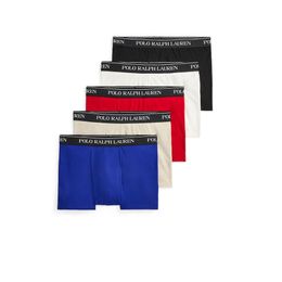 Polo Ralph Lauren Boxershorts 'CLASSIC' Herren Gr&ouml;&szlig;e M hellbeige / kobaltblau / rot / schwarz / wei&szlig;