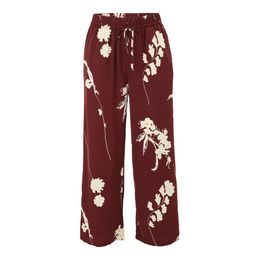 Only Petite Hose 'ONLVILDA' Damen Größe 34 creme / weinrot