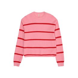 ONLY GIRLS Pullover 'KOGFRANCA' Mädchen Größe 110/116 rosa / rot
