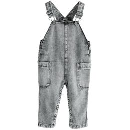 next Latzhose Jungen Größe 68 grey denim