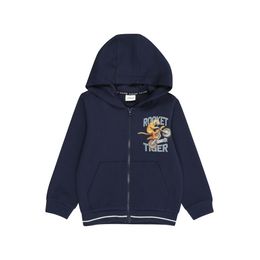 s.Oliver Sweatjacke Jungen Gr&ouml;&szlig;e 104 hellblau / dunkelblau / orange / wei&szlig;