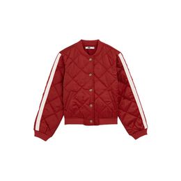 WE Fashion &Uuml;bergangsjacke M&auml;dchen Gr&ouml;&szlig;e 122/128 rot