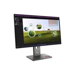 Lenovo ThinkVision P27Q-40, LED-Monitor 68.6 cm (27 Zoll), schwarz, QHD, IPS, HDMI, DP, USB-Hub, Daisy Chain, 120Hz Panel