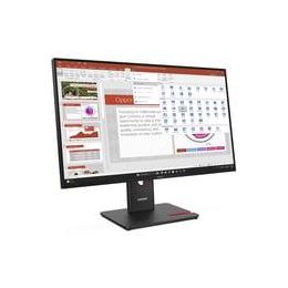 Lenovo ThinkVision T27-40, LED-Monitor 68.6 cm (27 Zoll), schwarz, FullHD, IPS, USB-Hub, VGA, HDMI, DP, 120Hz Panel