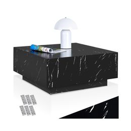 TecTake&reg; Couchtisch, minimalistisches Design, solider Standfu&szlig; f&uuml;r hohe Stabilit&auml;t, inkl. Bodenschoner, Belastbarkeit 45 kg