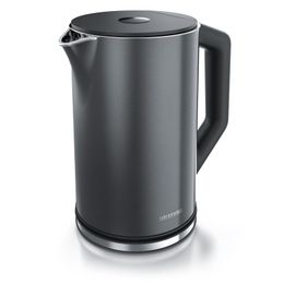 arendo Wasserkocher, Edelstahl oder Glas, Temperaturanzeige & Warmhaltefunktion