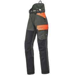 Parforce Protective Damen Sauenschutzhose Hatz-Watz Waterproof Oliv/Signalorange (Gr&ouml;&szlig;e: 42)
