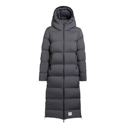 Khujo Mantel 'Larea3' Damen Größe XL dunkelgrau / schwarz / weiß Wintermantel