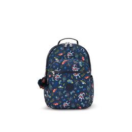 Kipling Rucksack 'Seoul Colllege Extra' Herren Gr&ouml;&szlig;e One Size navy / gelb / rot / wei&szlig;