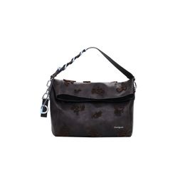 Desigual Handtasche 'Stencil Loverty 3.0' Damen Gr&ouml;&szlig;e One Size himmelblau / schoko / braunmeliert