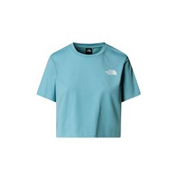 The North Face T-Shirt 'Simple Dome' Damen Gr&ouml;&szlig;e XL himmelblau / wei&szlig;