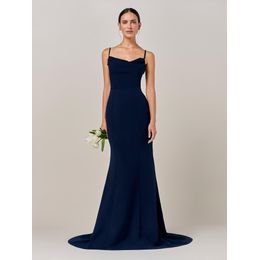 BWLDR Abendkleid 'JOSEFINA' Damen Gr&ouml;&szlig;e 44 navy Winterkleid