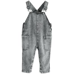 next Latzhose Jungen Gr&ouml;&szlig;e 92 grey denim