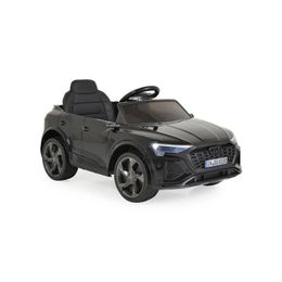 Moni Kinder Elektroauto Audi SQ8 e-tron EVA-Reifen Musik Licht MP3-Eingang Gurt schwarz