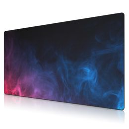 Titanwolf Gaming Mauspad XXXL 1600x800 mm, Smoke Design, rutschfest, Schreibtischauflage, abwaschbar