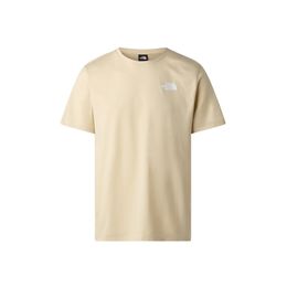 The North Face T-Shirt Herren Gr&ouml;&szlig;e S beige / schwarz / wei&szlig;