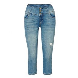 Koroshi Jeans Damen Gr&ouml;&szlig;e 29/30 dunkelblau