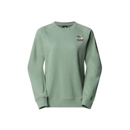 The North Face Sweatshirt Damen Gr&ouml;&szlig;e S dunkelgelb / stone / hellgr&uuml;n
