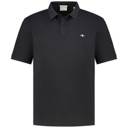 Gro&szlig;e Gr&ouml;&szlig;en Gant Poloshirt aus Baumwolle Farbe schwarz Gr&ouml;&szlig;e: 5XL