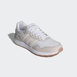 Sneaker adidas Sportswear "RUN 60S 4.0", Damen, Gr. 37, wei&szlig; (cloud wei&szlig;, chalk wei&szlig;, grau one), Leder, Textil, Schuhe Sneaker